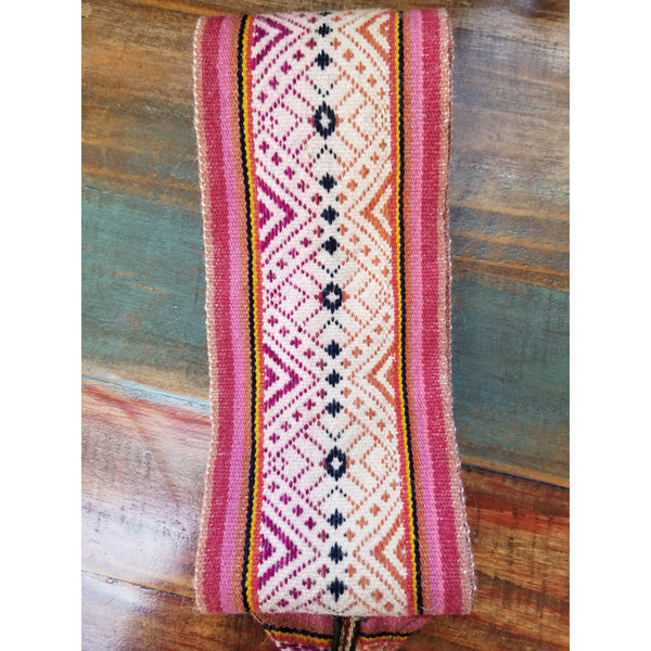 Handwoven Q'ero Chumpi Belt – Sage Moon