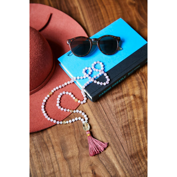 Self Compassion Kunzite ethical stones Mala – Sage Moon